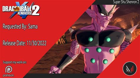 Dragon Ball Xenoverse 2 Super Shu Shenron 2showcase Mod Youtube