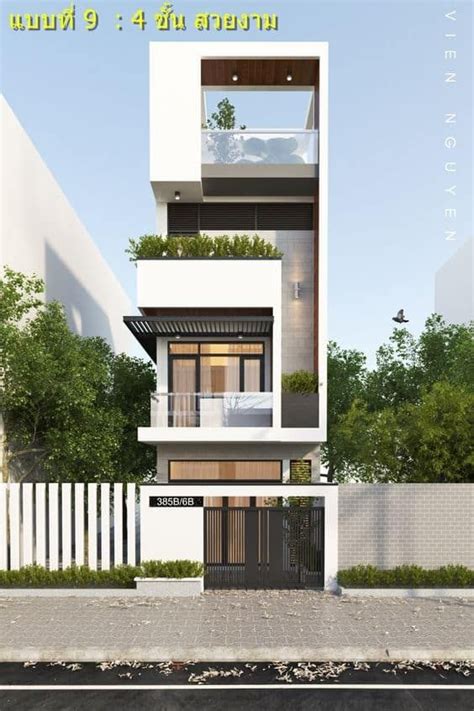 10 แบบบ้านทรงกล่อง แบบตึก 3 5 ชั่น สไตล์โมเดิร์น สวยทันสมัย น่าอยู่มาก