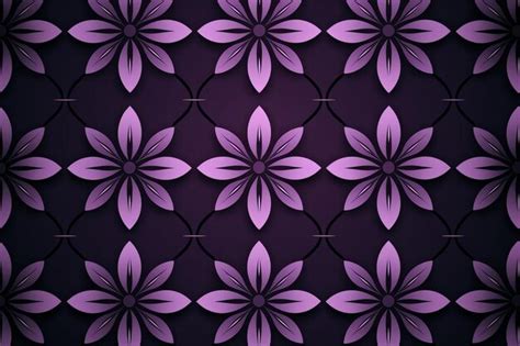 Purple Patterns For Clean Backgrounds Premium Ai Generated Image