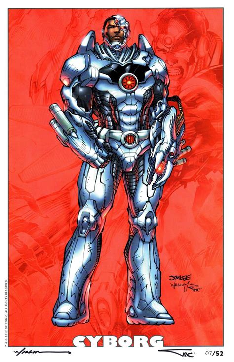 Cyborg New 52 Jim Lee