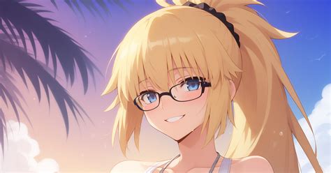 Fategrandorder ジャンヌ・ダルクfate 水着2臨 Kenzenのイラスト Pixiv