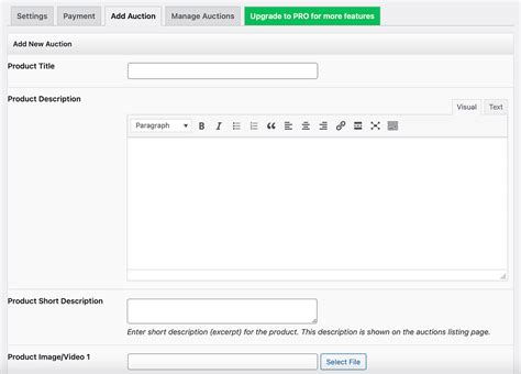 How To Create An Auction Website With WordPress Step By Step