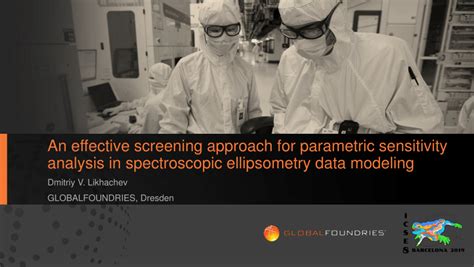 Pdf An Effective Screening Approach For Parametric Sensitivity
