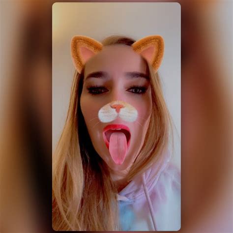 Cute Cat Tongue Lens By Snapchat Snapchat Lenses And Filters