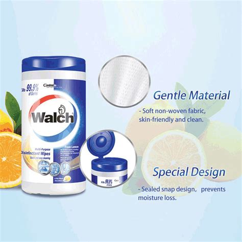 Walch Multi Purpose Disinfecting Wet Wipes 42s Shopee Malaysia