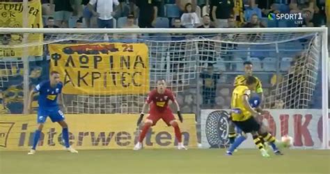 Orbelín Pineda anota gol en su primer partido con el AEK Athens en Grecia