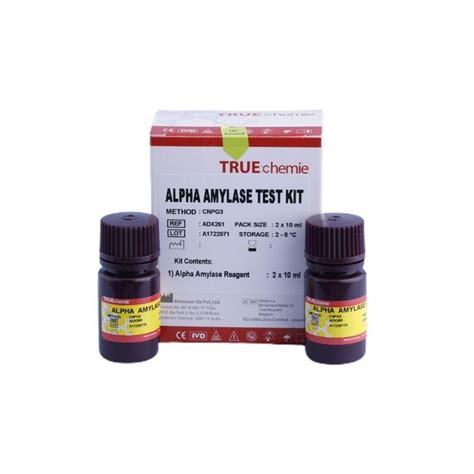 Alpha Amylase Test Kit For Determining Serumconcentration