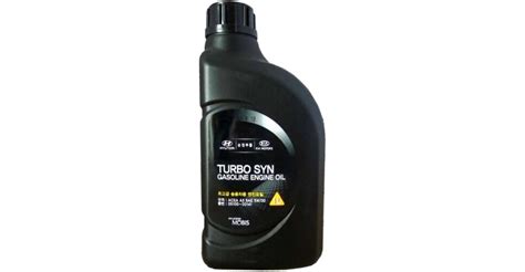 Hyundai-Kia / Масло моторное Hyundai Turbo SYN Gasoline Engine Oil 5w30 ...