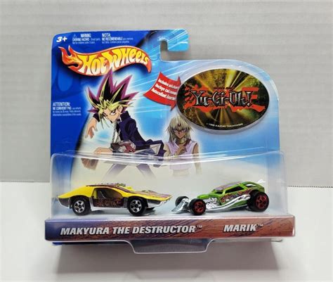 2003 Mattel Hot Wheels Yu Gi Oh Makyura The Destructor And Marik