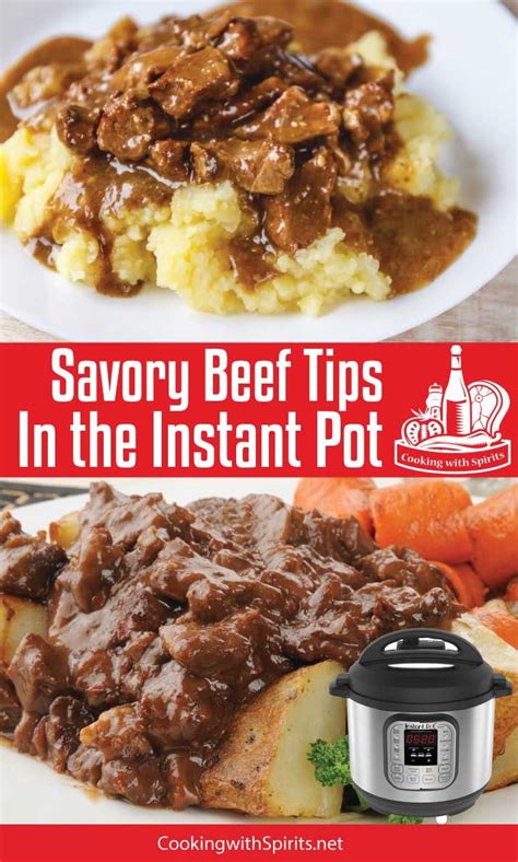 Savory Beef Tips In Red Wine Sauce Instant Pot Artofit