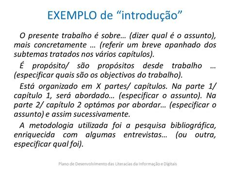 Introduzir 39 Imagem Modelo De Introducao Para Trabalho Br