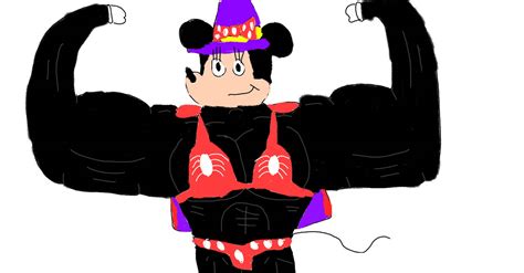 31 Muscular Witches 9 Minnie Mouse By Simpsonsfanatic33 On Deviantart