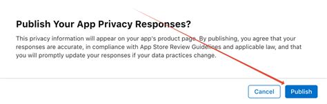 App Privacy Details Appmachine Support Center