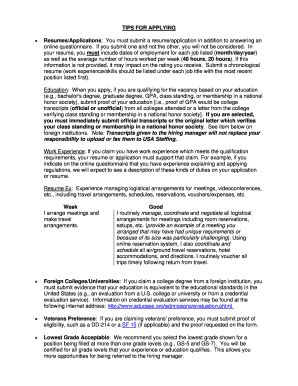 Fillable Online Resumes Applications You Must Submit A Resume