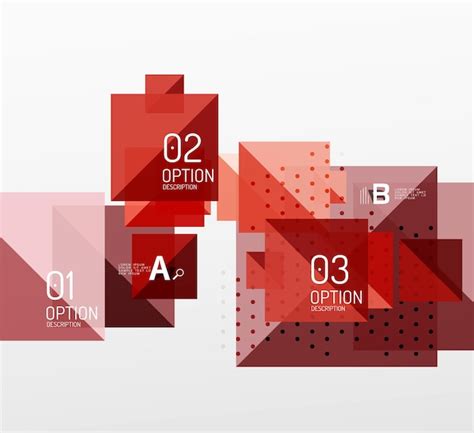 Premium Vector Square Abstract Background Vector Template Background