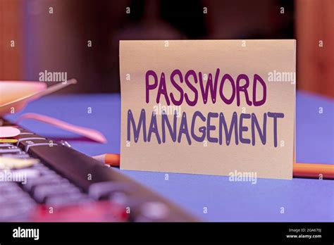 Conceptual Display Password Management Business Overview Software Used