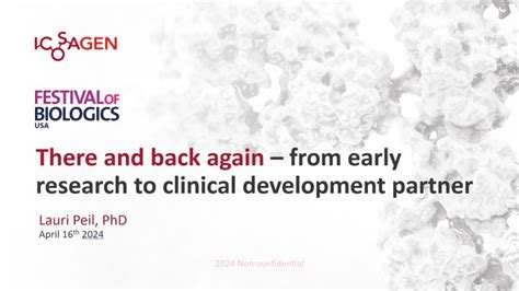 Lauri Peil On Linkedin Icosagen Conferencerunner Festivalofbiologicsusa