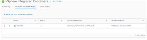 Deploy Vmware Vsphere Integrated Containers 15