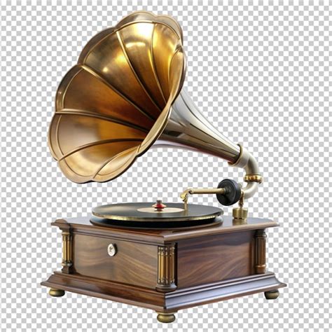 Premium Psd Gramophone Ham Sideview