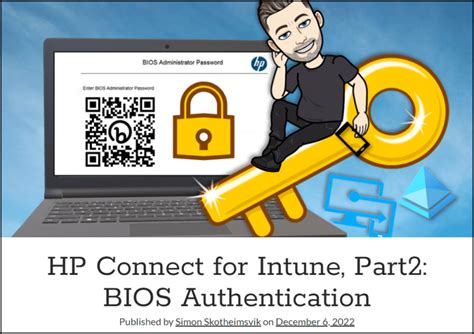 Simon Does Hp Connect For Intune Part3 Bios Settings
