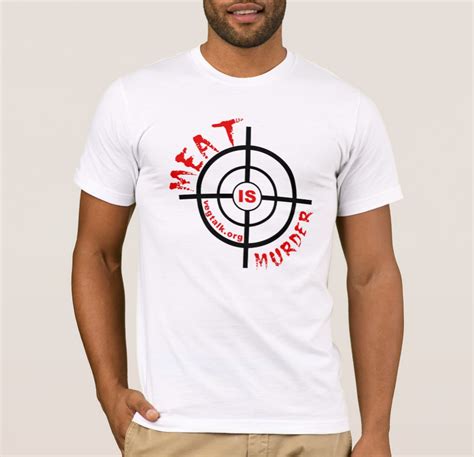 Meat Is Murder T Shirt Veg Tees