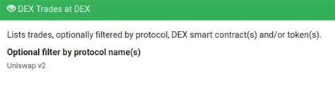 Simple Rest Apis To Get Uniswap Data Dex Data Apis Bitquery
