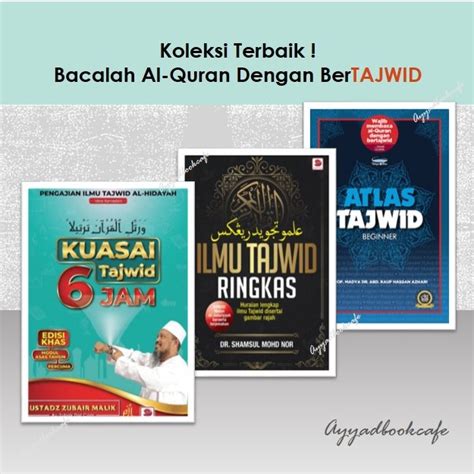 Kuasai Tajwid 6 Jam Panduan Belajar Tajwid Buku 1 2 Ilmu Asas