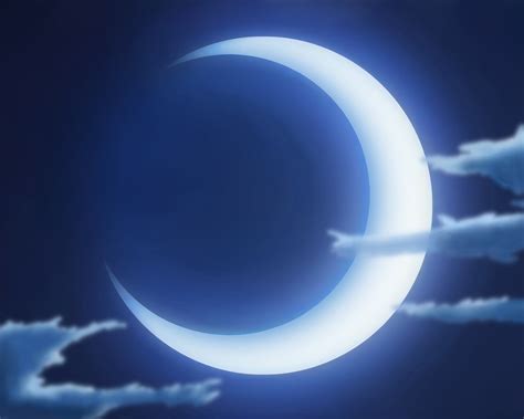 Crescent Moon Wallpaper WallpaperSafari