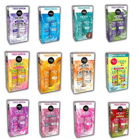 Kit Salon Line HIDRA Shampoo Condicionador Ml Shopee Brasil