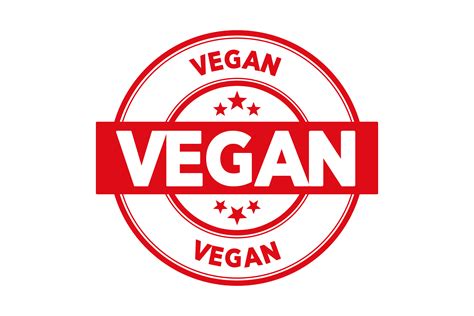 Round Vegan Stamp Psd Psdstamps