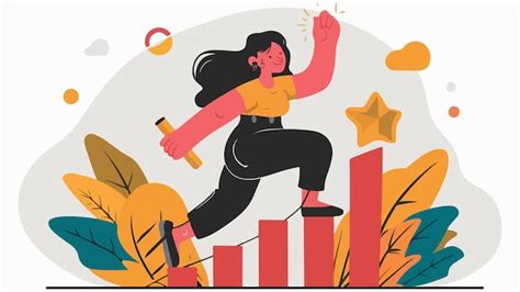Growth Progress And Development Concept Premium Ai Generated Vector