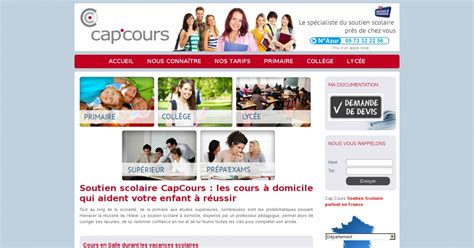 Capcours Soutien Scolaire soutien scolaire et cours particuliers à