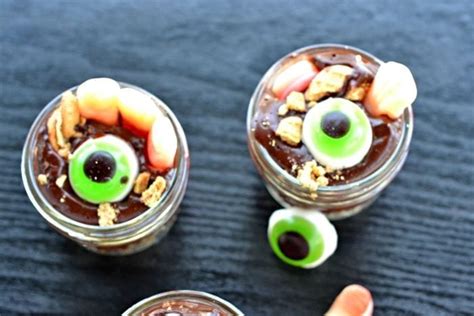 Body Parts Pudding ~ A Halloween Snack
