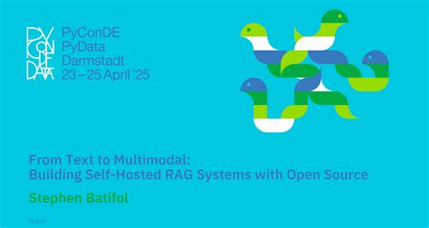 from text to multimodal building self hosted rag systems with open source