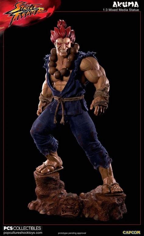 Street Fighter Akuma 13 Scale Statue Sideshow Pop Culture Shock