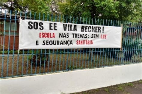 Escola Estadual Em Novo Hamburgo Sofre Para Retomar As Aulas