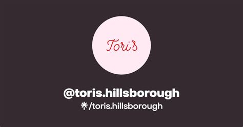 Toris Hillsborough Instagram Facebook Tiktok Linktree