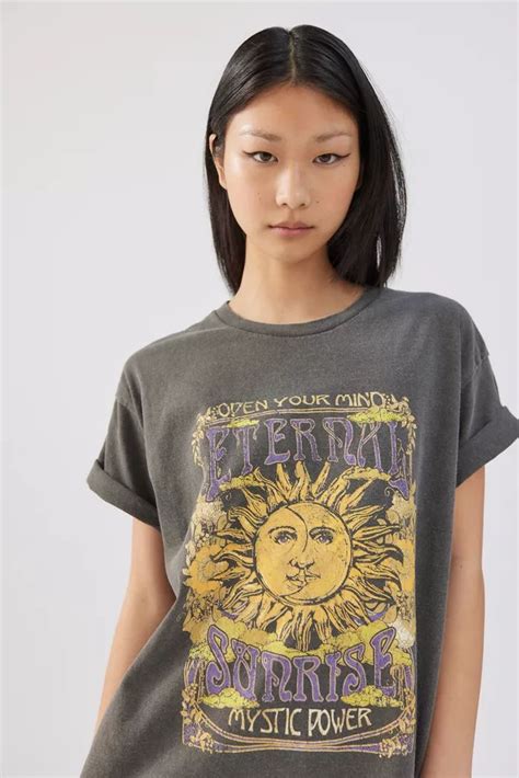 Oversized Graphic Tees For Women Band Vintage More Urban