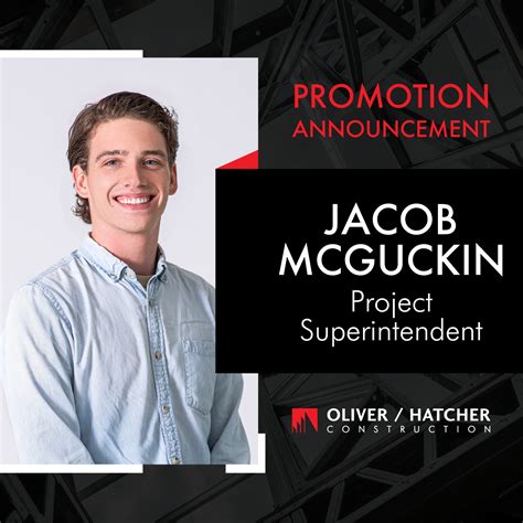 Congratulations To Jacob Oliver Hatcher Construction