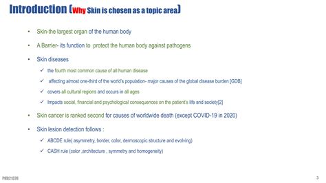 Skin Lesion Detection Using Ml Approach Pptx