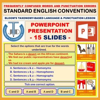 FREQUENTLY CONFUSED WORDS AND PUNCTUATION ERRORS POWERPOINT PRESENTATION