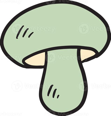 Mushroom Drawing Image For Food Or Cooking Concept 21651456 Png