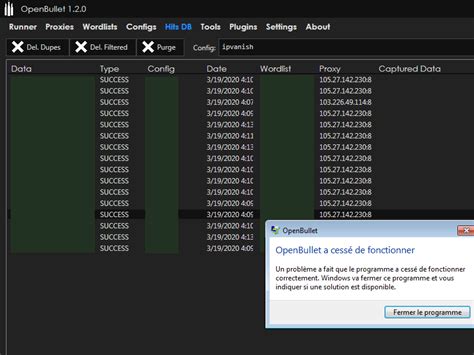 Bug Send To Recheck Crash · Issue 535 · Openbulletopenbullet · Github