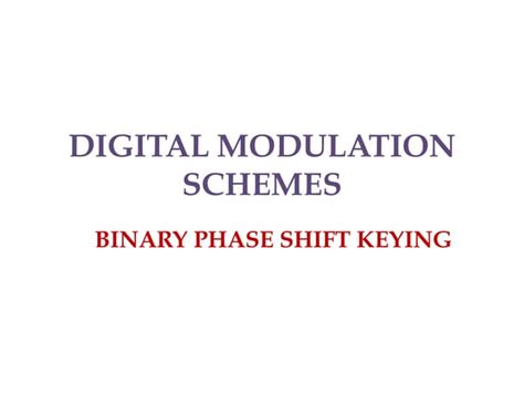 Digital Modulationpptx