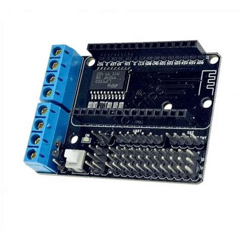 Nodemcu Motor Shield Board L293d For Esp 12e From Esp8266 Esp 12e Kit