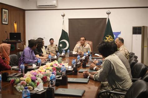 Meeting With Dg Anf Anti Narcotics Force In Lahore On Say No To