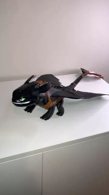 How To Train Your Dragon Fire Breathing Toothless Large Toy Figure 19