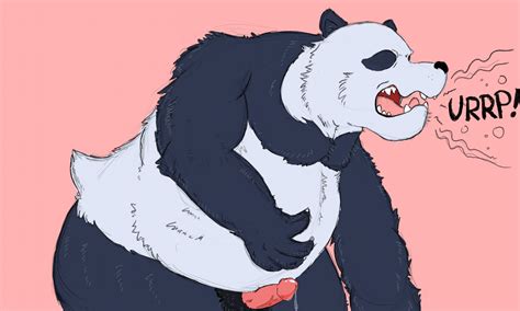 Rule 34 Belly Burping Fat Furry Implied Vore Jujutsu Kaisen Koooool Male Only Open Mouth Panda