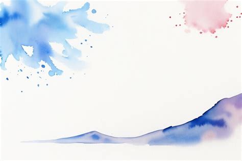 수채화 배경 스플래시 잉크 음영 디자인 요소 중국어 잉크 그림의 미니멀 스타일 프리미엄 사진