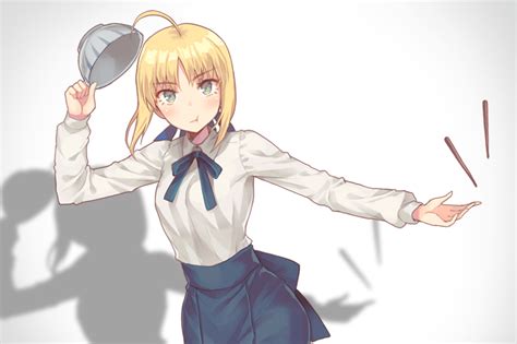 Saber Posing R Fatestaynight